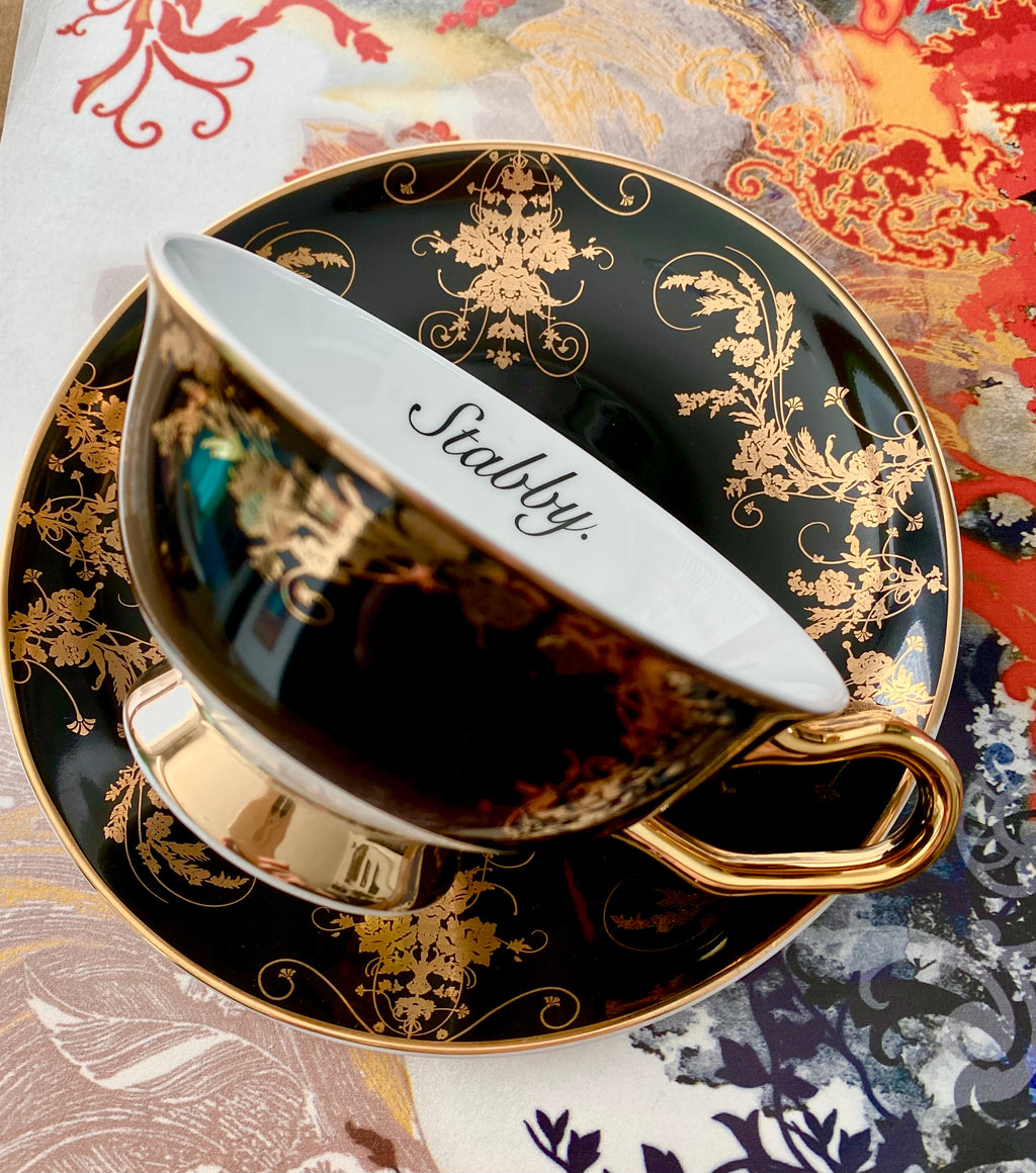 Lucretia Cup and saucer, Stabby – Miss Havisham's Curiosities